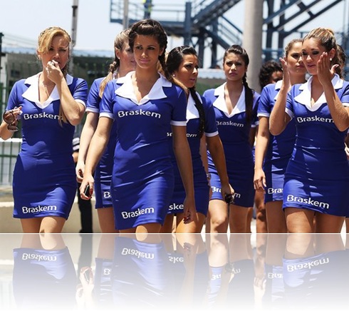 Photos of beautiful Grid girls F1 Interlagos Sao Paulo Brazil 2010 ...